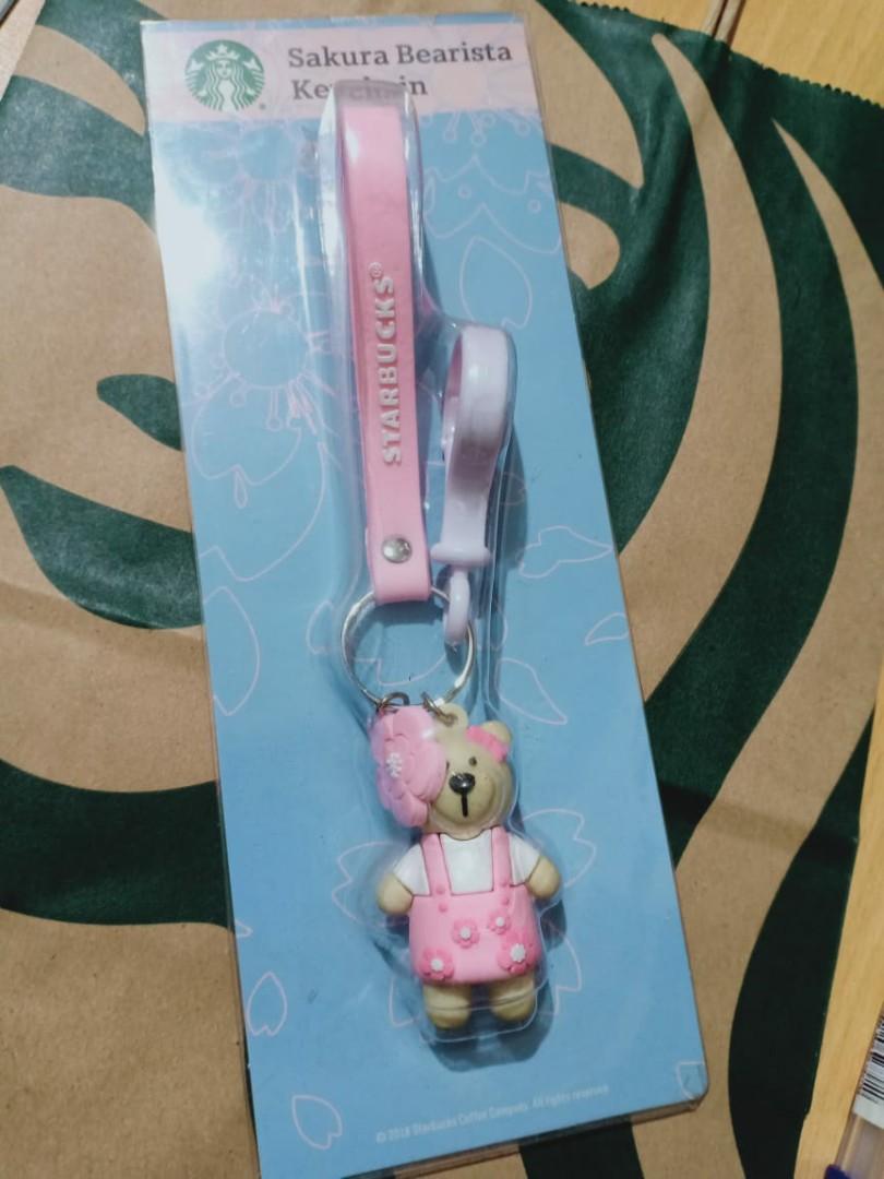 Starbucks Sakura Bearista Keychain ( Girl ), Hobbies & Toys, Memorabilia & Collectibles, Vintage ...
