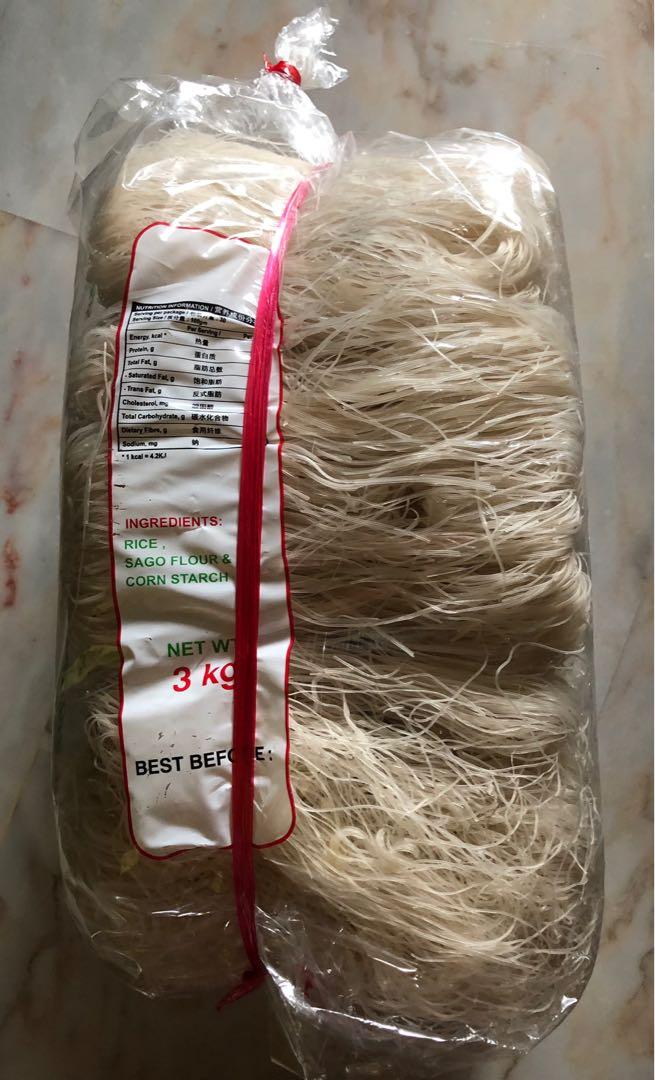 Tai Sun Bee Hoon 3 Kg Pack, Food & Drinks, Rice & Noodles on Carousell