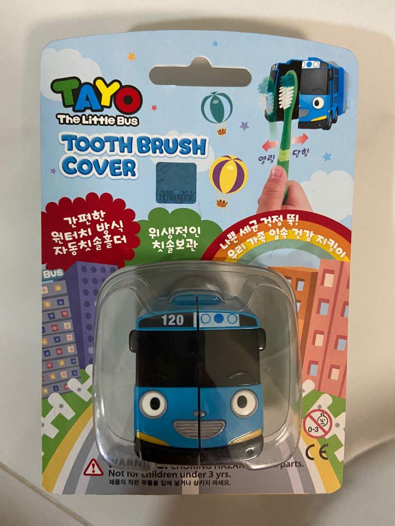 Tayo The Little Bus Flipper Toothbrush Cover / Holder, Babies & Kids ...