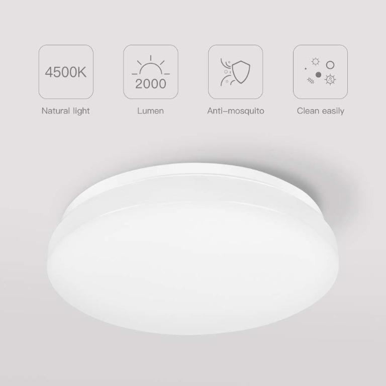 TECKIN 24W LED Ceiling Light CL02, Furniture & Home Living, Lighting ...