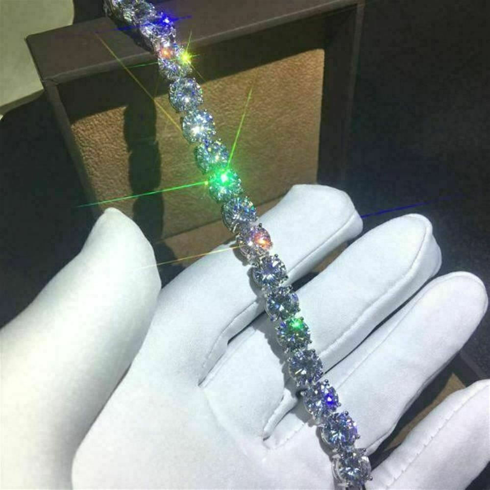 Tennis bracelet One Row, Women's Fashion, Jewelry & Organizers ...