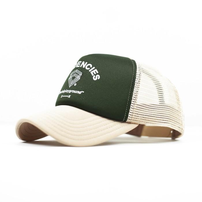 Topi Pria Branded Tendencies Original Fulltag New Green Roots Trucker ...