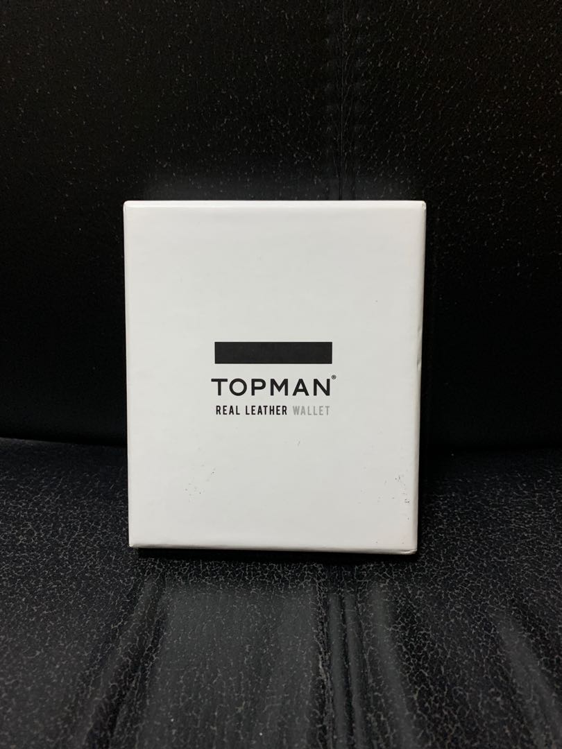 Topman Real Leather Wallet, Men's Fashion, Watches & Accessories ...