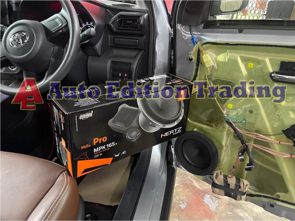 Toyota Raize 2021 upgraded to Hertz speaker / Nakamichi Subwoofer ...