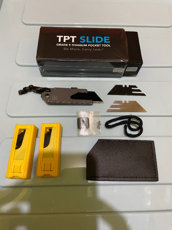 TPT Slide: Titanium Pocket Tool, Sports Equipment, Hiking & Camping on ...
