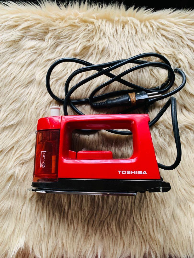 Toshiba Mini Travel Iron Dual Voltage Made in Japan, TV & Home ...