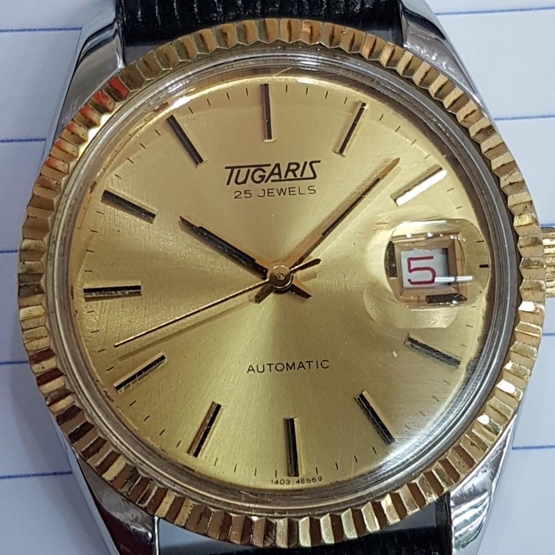 Tugaris Swiss Vintage Watch Automatic, Men's Fashion, Watches ...