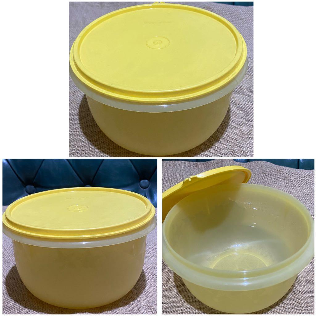 Tupperware Medium Bulat, Kitchen & Appliances di Carousell
