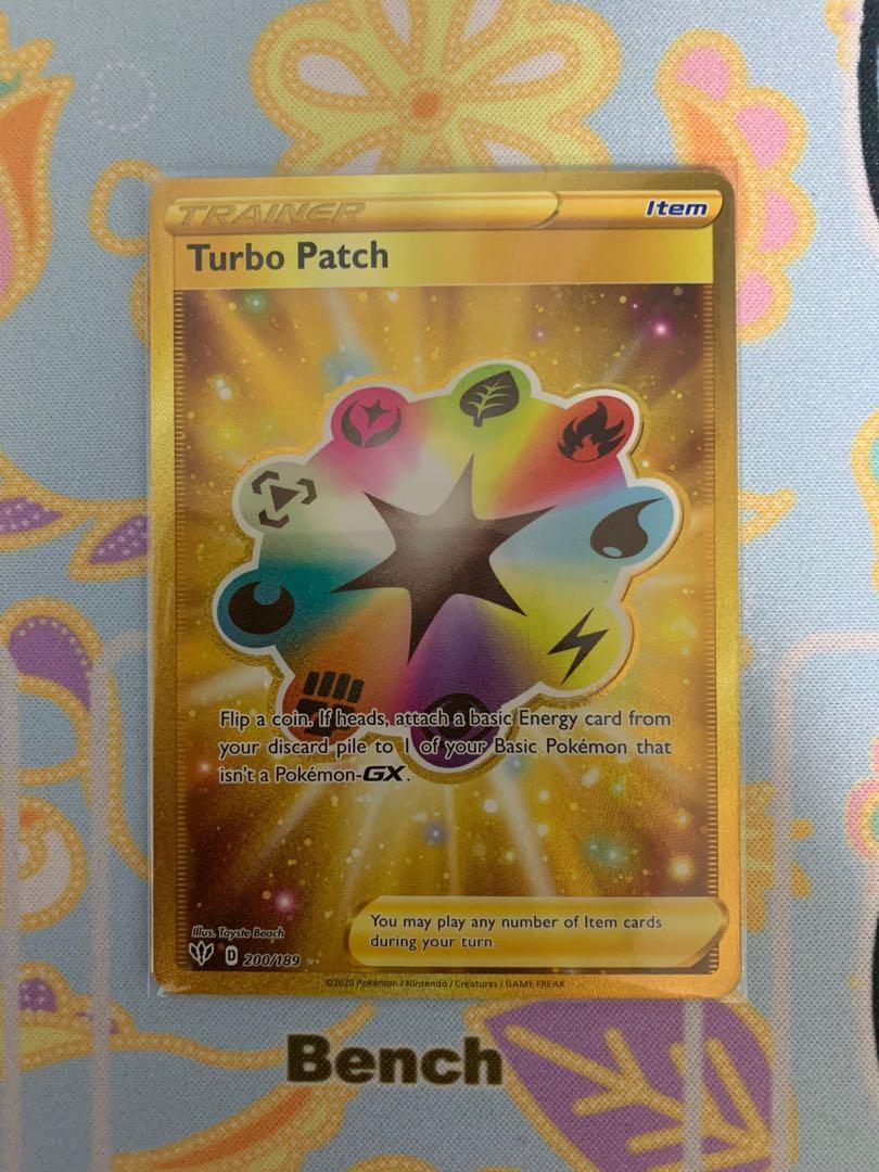 Turbo Patch Darkness Ablaze 200/189 Pokemon TCG, Hobbies & Toys ...