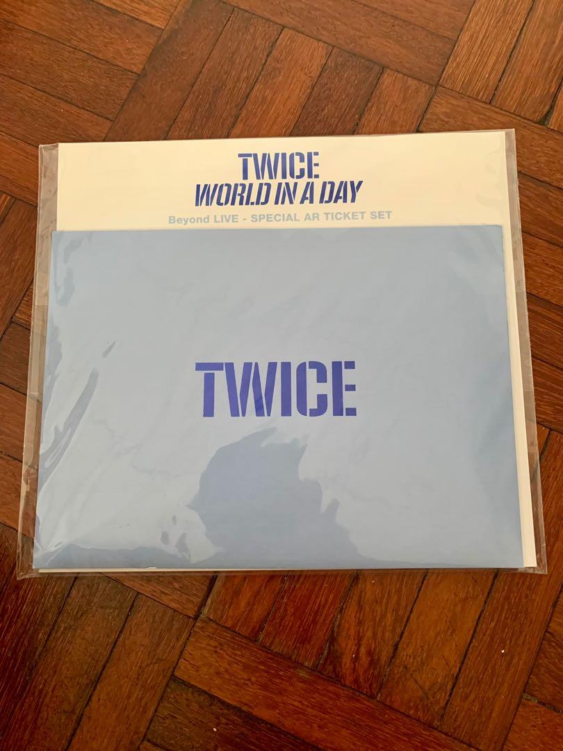 Twice Mina World In A Day Special AR Ticket Set, Hobbies & Toys, Collectibles & Memorabilia, K ...