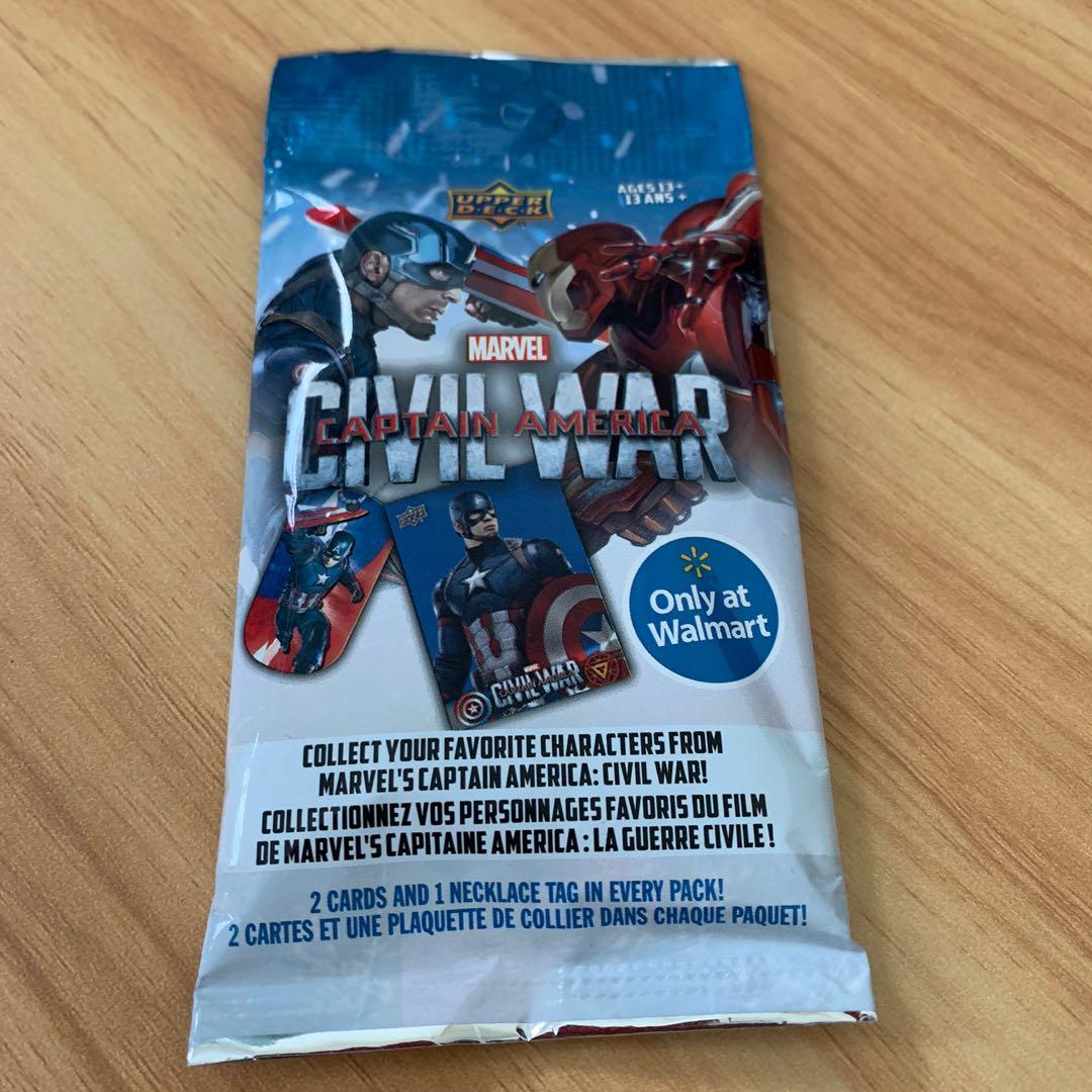 Upper Deck Captain America Civil War Pack, Hobbies & Toys, Toys & Games ...