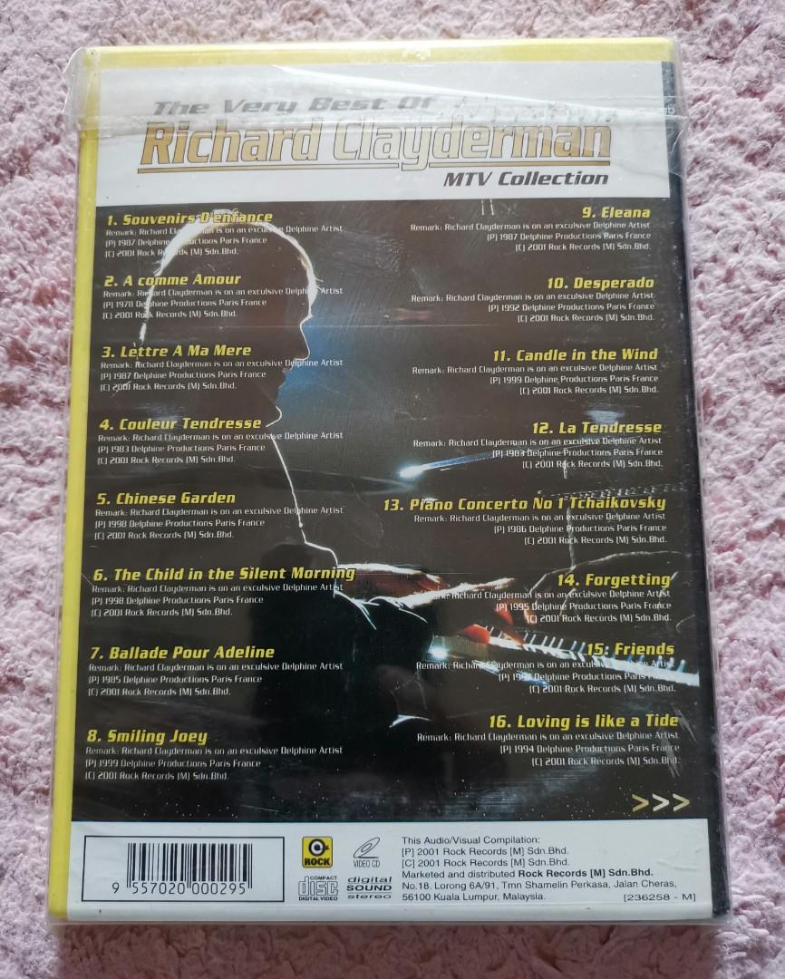 VCD karaoke m. Nasir dan mtv Richard clayderman, Hobbies & Toys, Music & Media, CDs & DVDs on ...