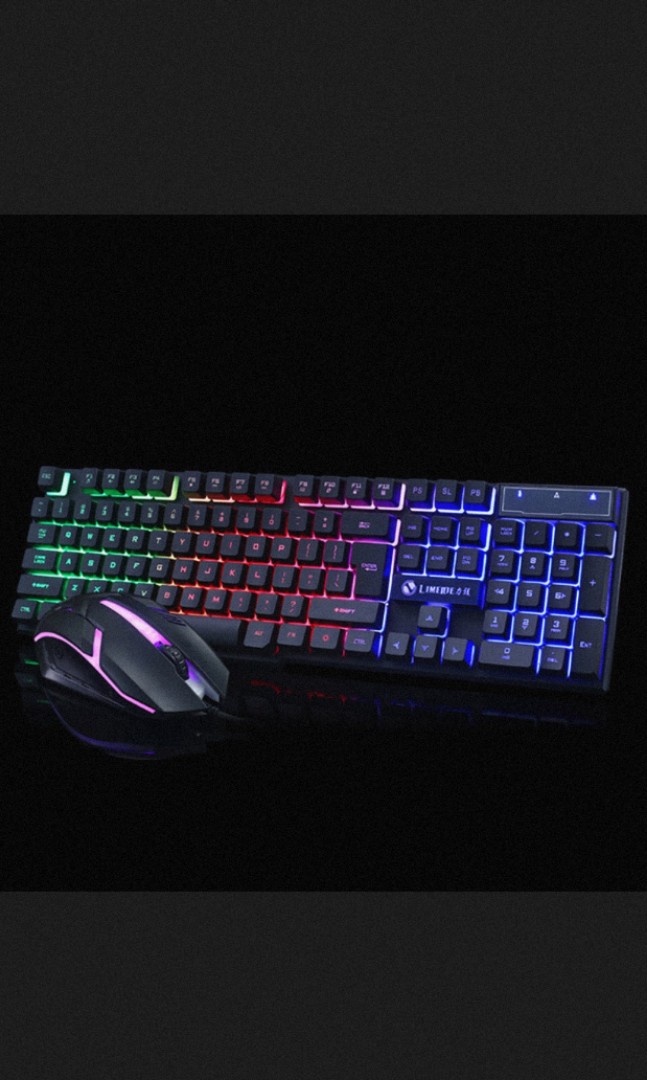 Veno Scorp Gaming Keyboard,Rainbow LED Backlit Wired Keyboard ...