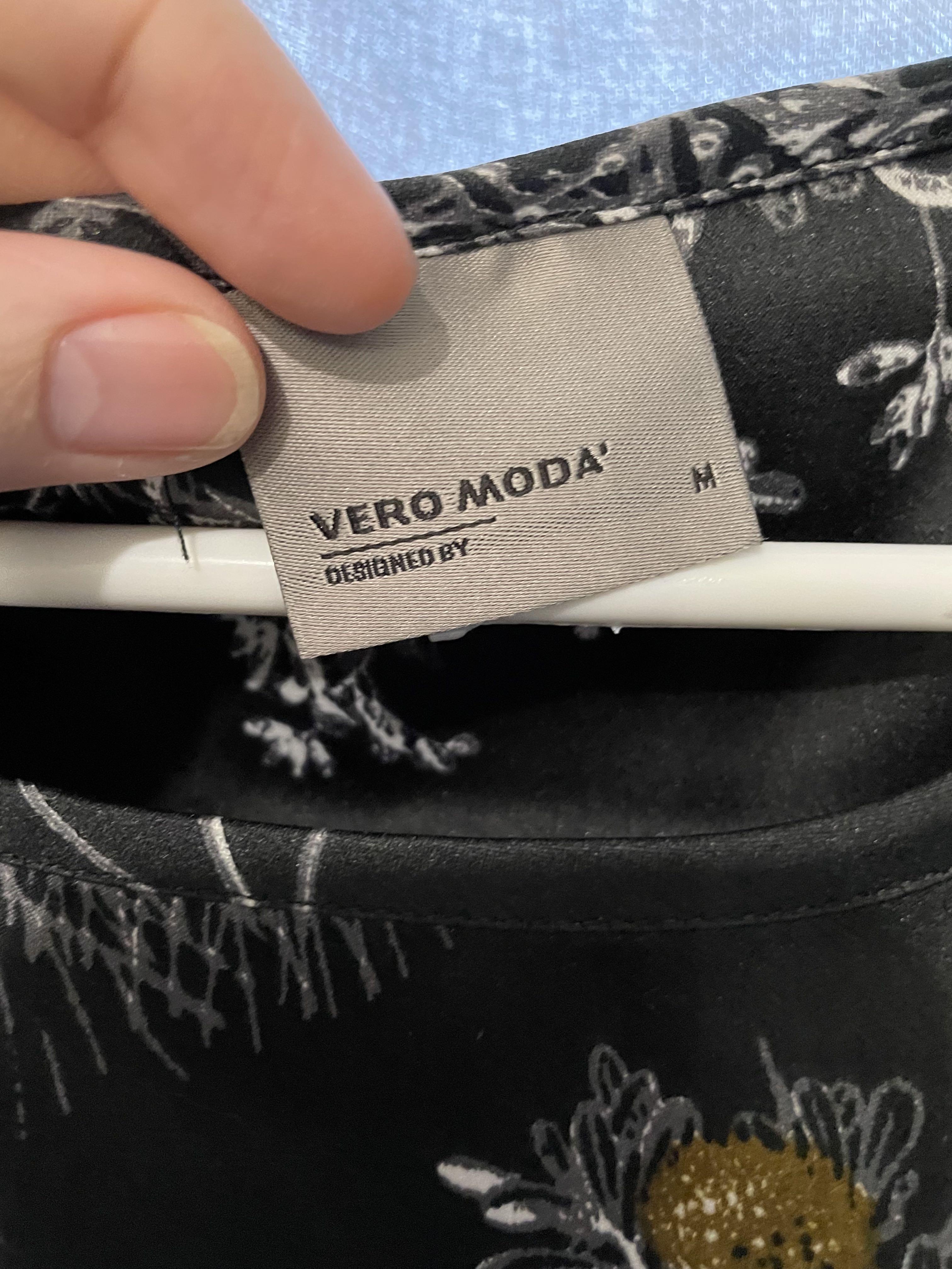 Vera Moda silk top, Women's Fashion, Tops, Blouses on Carousell