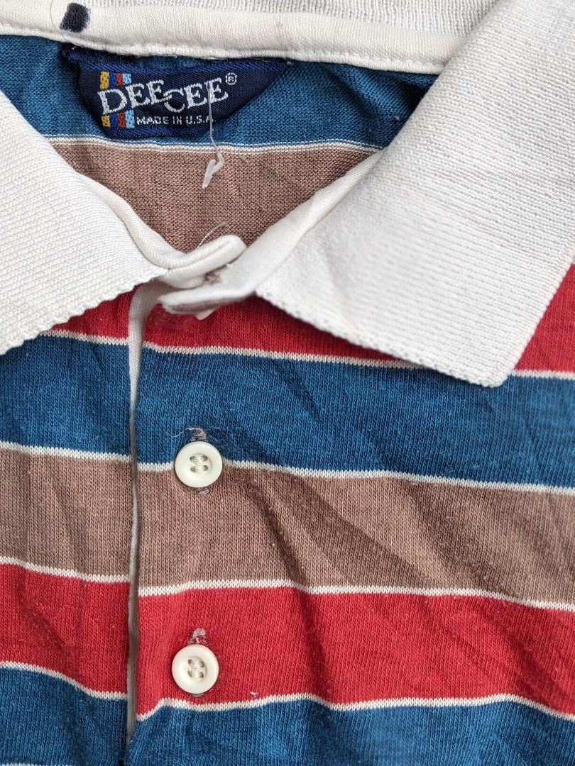 Vintage Dee Cee Stripe, Men's Fashion, Tops & Sets, Tshirts & Polo ...