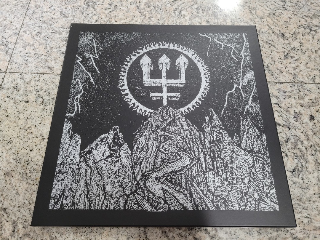 Watain - Triden Wolf Eclipse vinyl lp boxset, Hobbies & Toys, Music ...