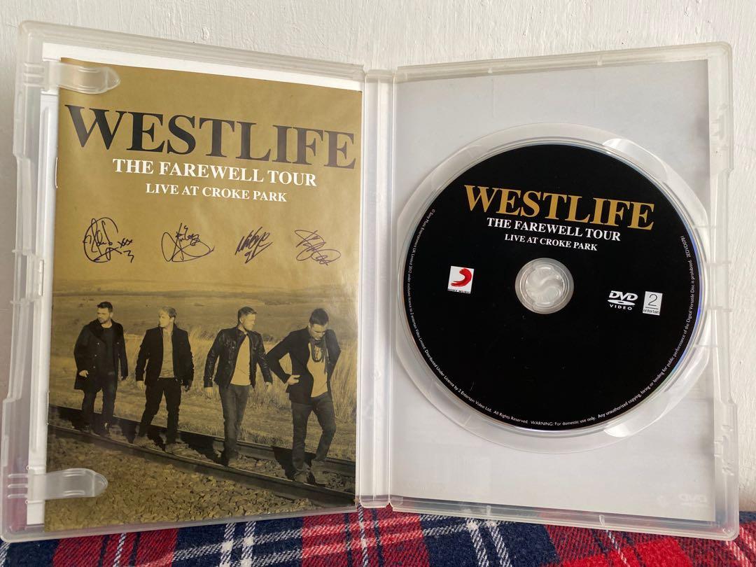 Westlife The Farewell Tour DVD (2012), 興趣及遊戲, 音樂、樂器 & 配件, 音樂與媒體 - CD 及 ...