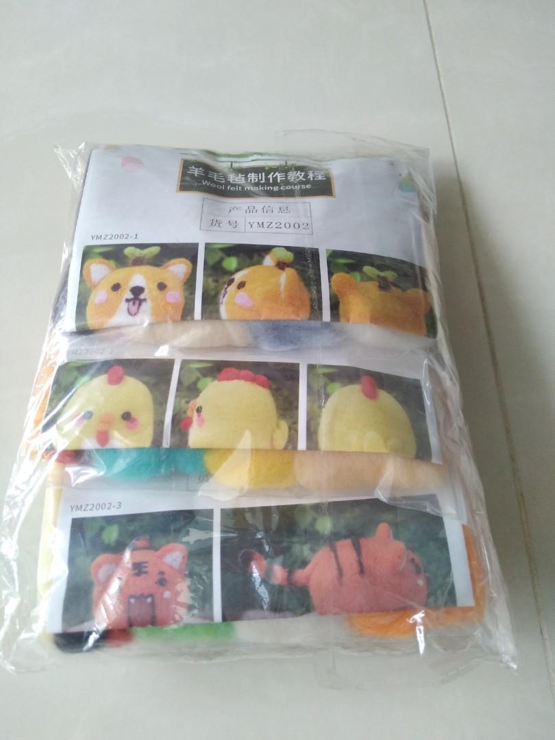 Wool Felt Craft, Hobbies & Toys, Stationery & Craft, Handmade Craft on ...