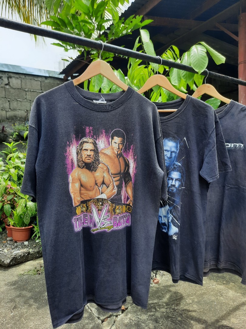 WWE bootleg, Men's Fashion, Tops & Sets, Tshirts & Polo Shirts on Carousell
