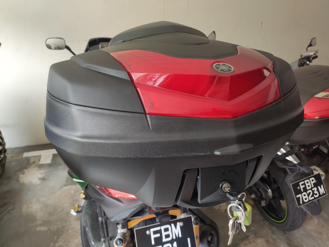 Yamaha 50L Top Box, Motorcycles, Motorcycle Accessories on Carousell