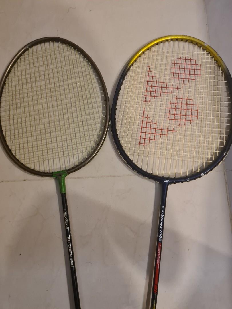 Yonex Carbonex Racquet, Sports Equipment, Sports & Games, Racket & Ball ...