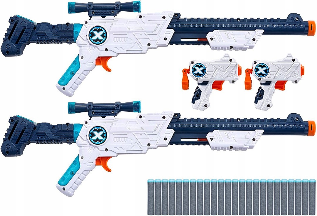 Zuru Xshot: 2x Hawk Eye, 2x Micro Blaster, Hobbies & Toys, Toys & Games ...