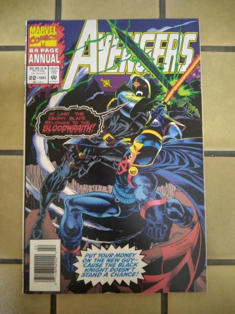 1st app Bloodwraith ( Supervillain, Human Mutate ) The Avengers #Annual ...