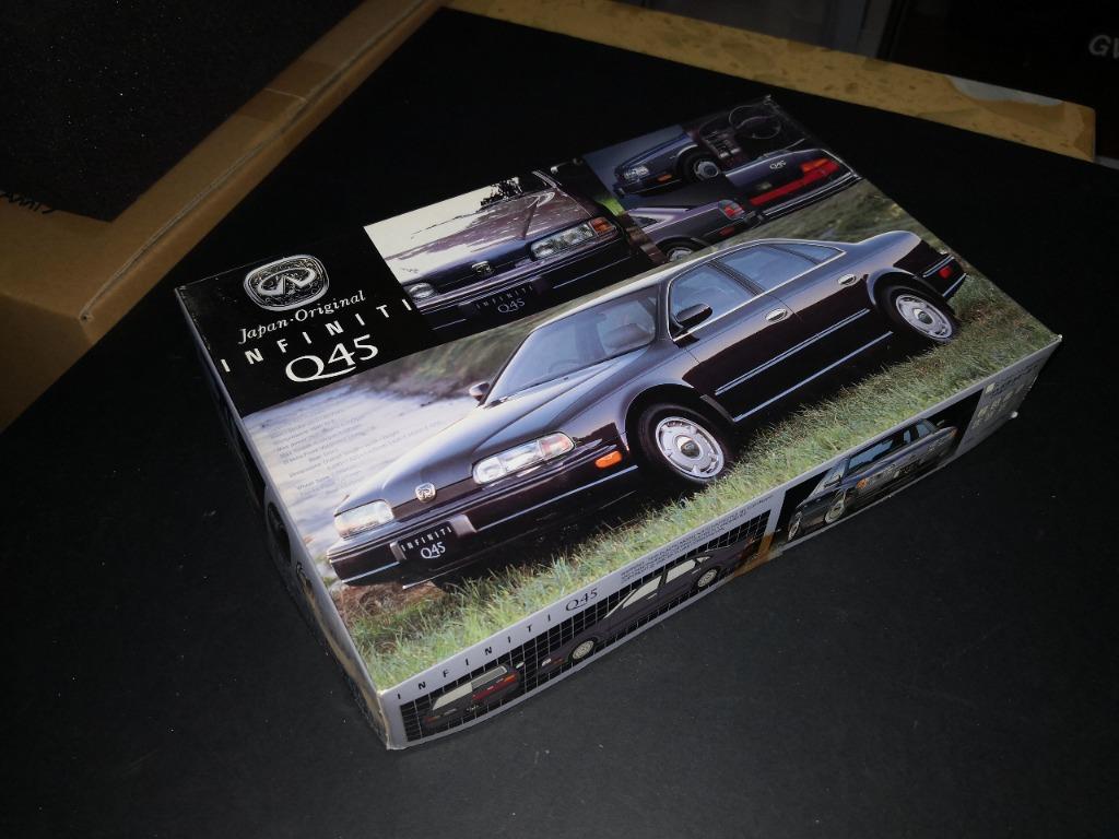 日本製 1/24 Infiniti Q45 四門房車 Fujimi 富士美模型出品 未砌模型 古董玩具, 興趣及遊戲, 玩具 & 遊戲類 ...