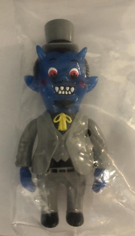 全新未開 Toysoul 會場限定 Headlock studio mini lil diablo 藍魔鬼 headlockstudio sofubi, 興趣及遊戲, 玩具 & 遊戲類 ...