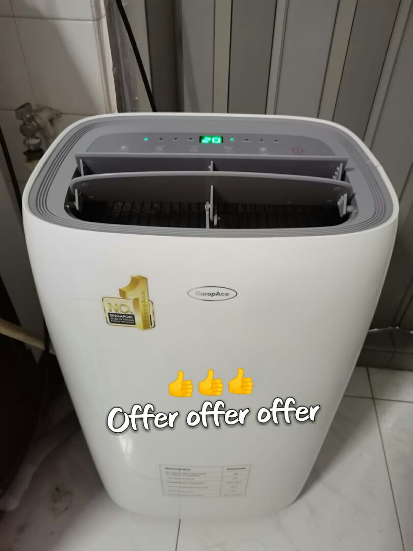 Aircon europace 12000btu portable aircon, TV & Home Appliances, Air ...