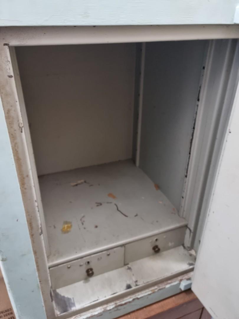 Antique 1940s Thomas Withers and Sons Cast Iron Safe (Repainted ...