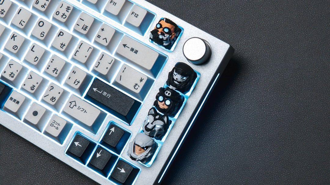 [Artisan Keycap] Zero Sky Keycaps - Obsidian (Cyber Kitsune), Computers ...