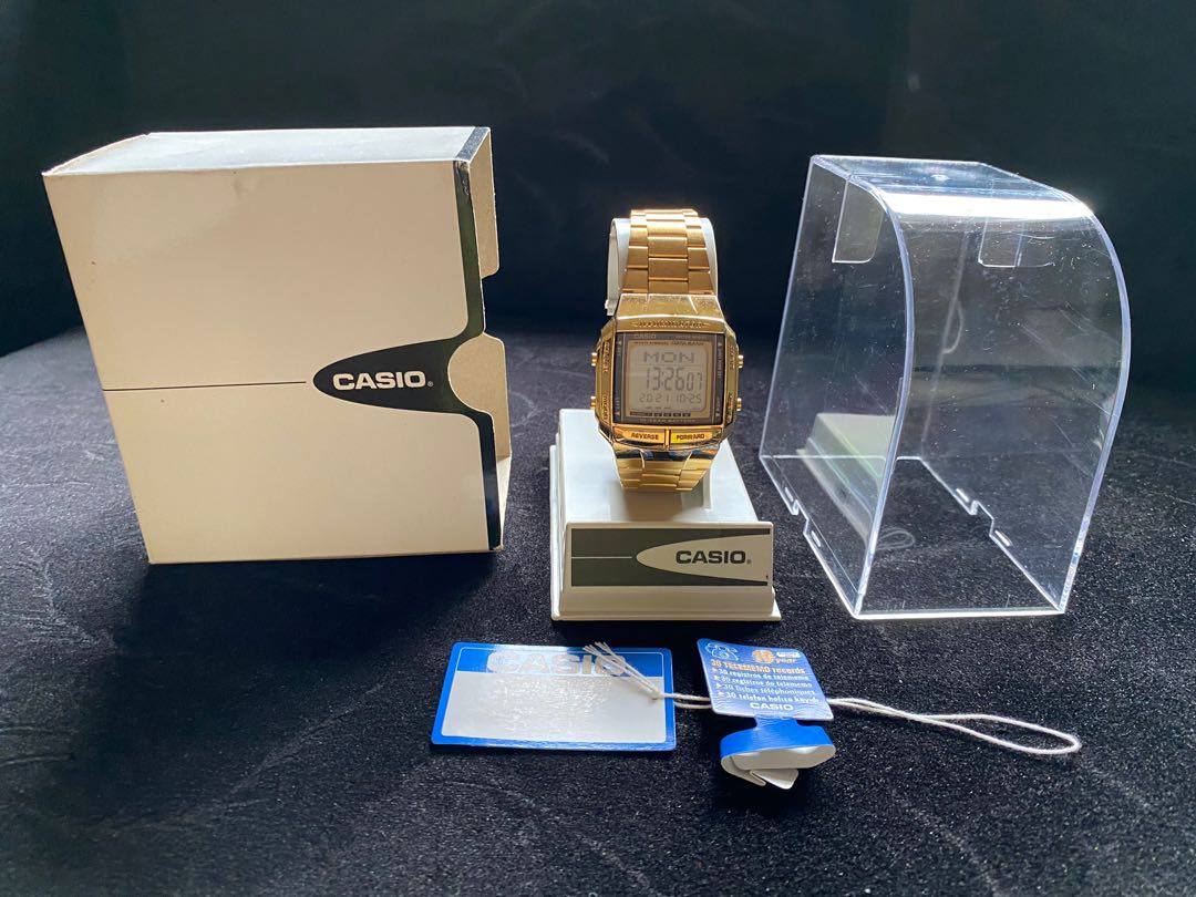 Authentic Casio DB360 Gold watch, Luxury, Watches on Carousell