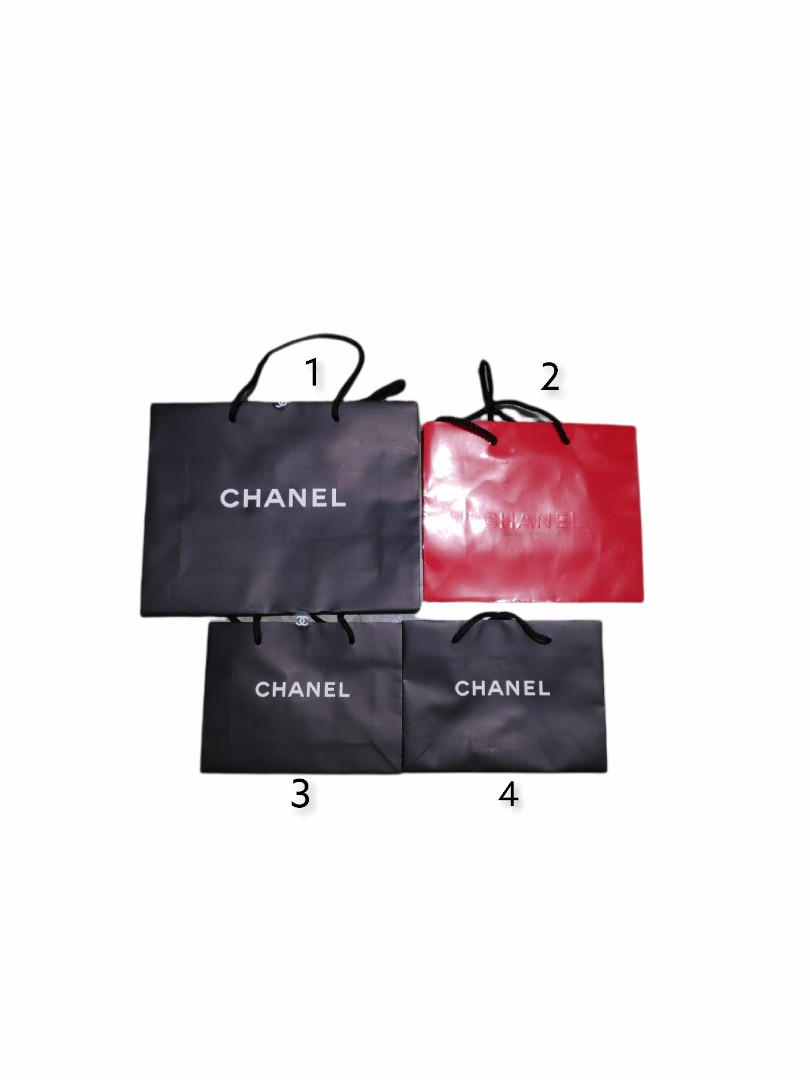 Authentic Chanel Paper bag, Luxury, Bags & Wallets on Carousell