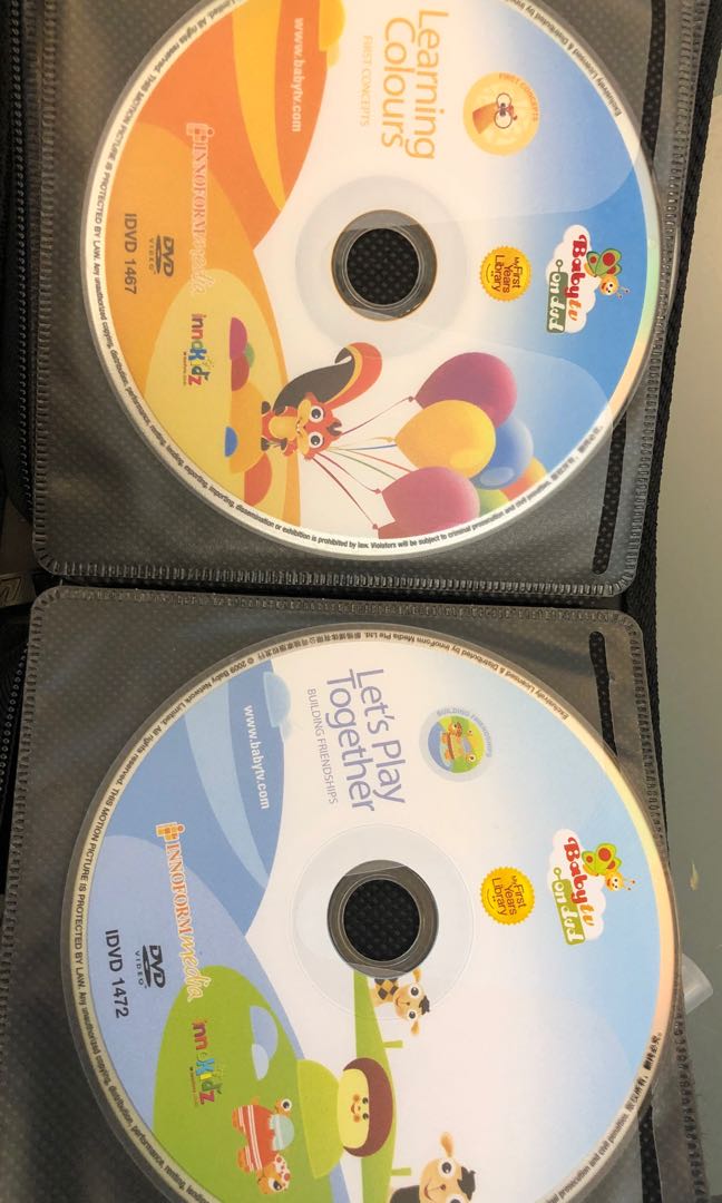 Baby tv on dvd, 興趣及遊戲, 音樂、樂器 & 配件, 音樂與媒體 - CD 及 DVD - Carousell