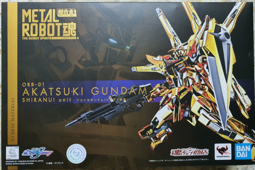 Bandai metal robot spirit akatsuki gundam, Hobbies & Toys, Collectibles ...