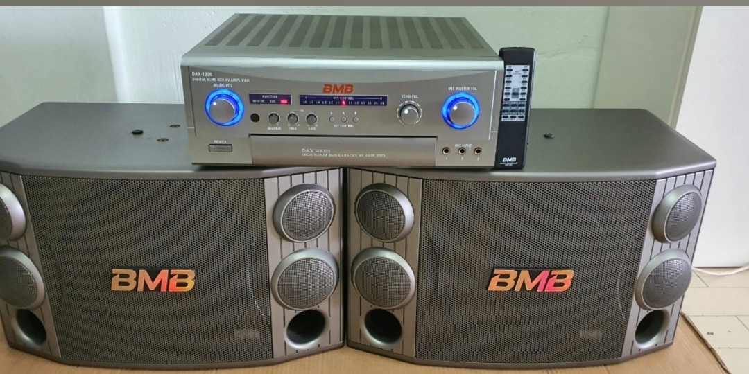 BMB karaoke system. BMB high power karaoke amplifier DAX-1000(SE)II ...
