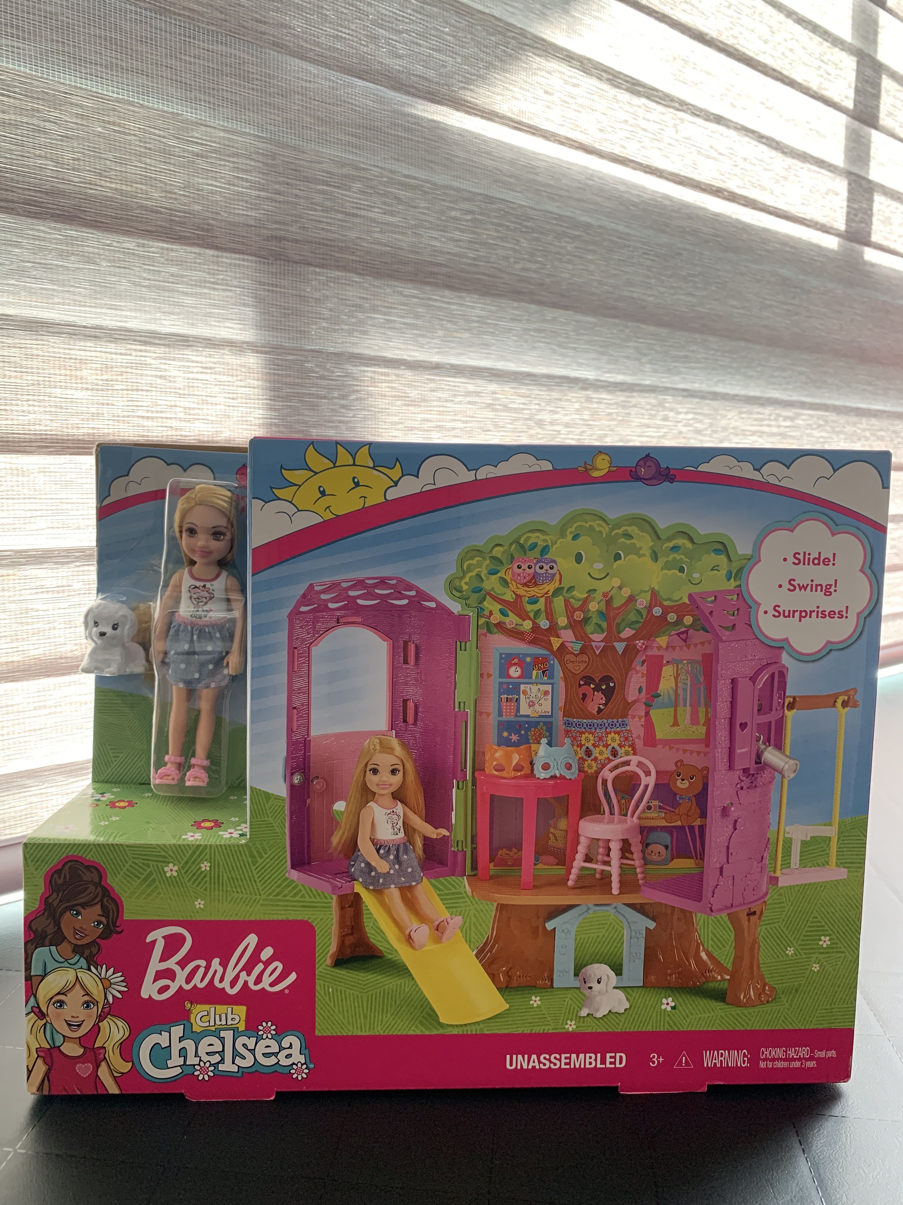 Brand new-Barbie Chelsea Club Treehouse Set, Hobbies & Toys, Toys ...