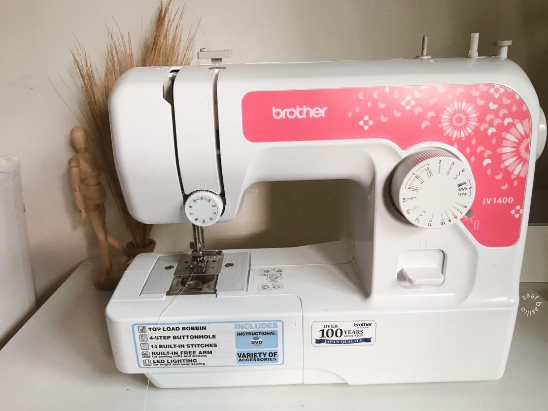 Brother JV1400 Portable Sewing Machine, Hobbies & Toys, Stationary ...