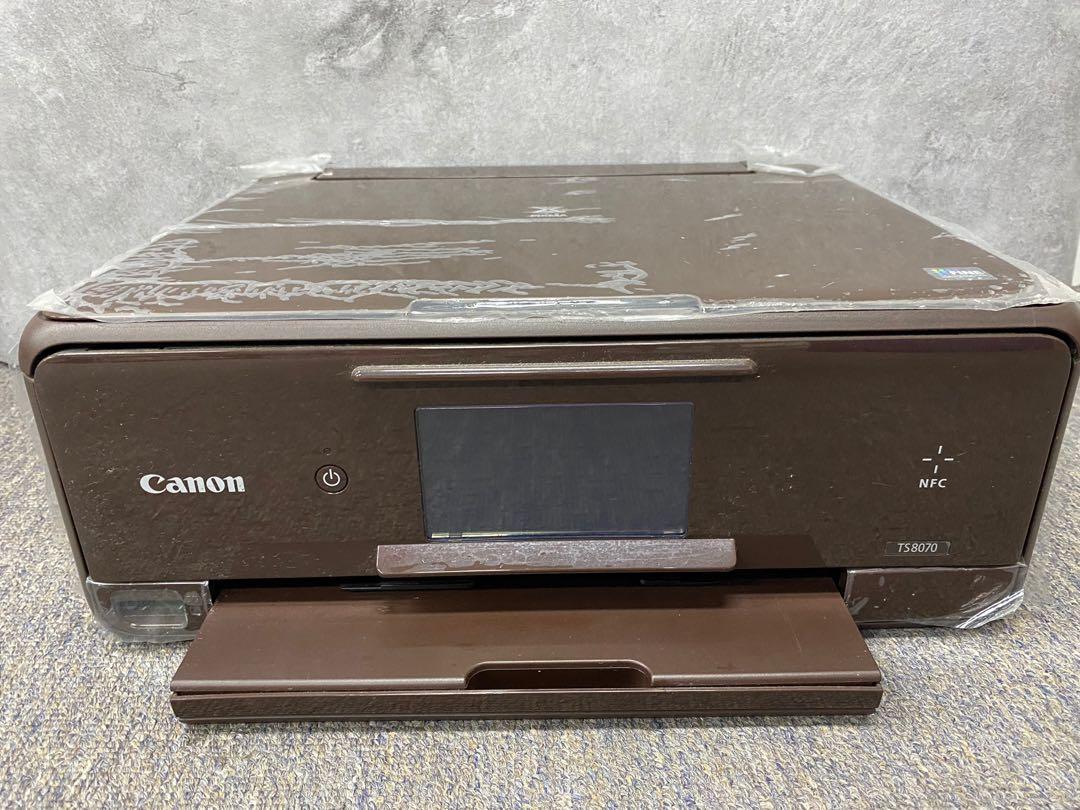 Canon Pixma TS8070 Compact Wireless Photo All In One Printer, Computers ...