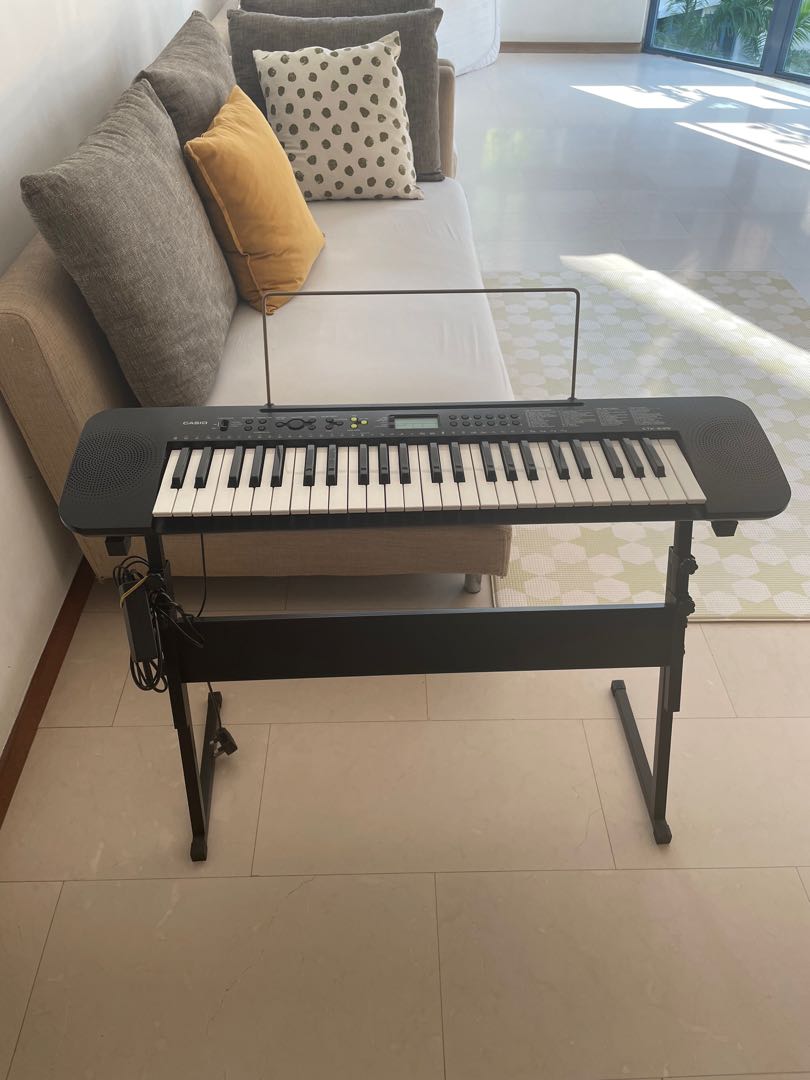Casio CTK 245 Digital Keyboard with Z Stand, Hobbies & Toys, Music ...
