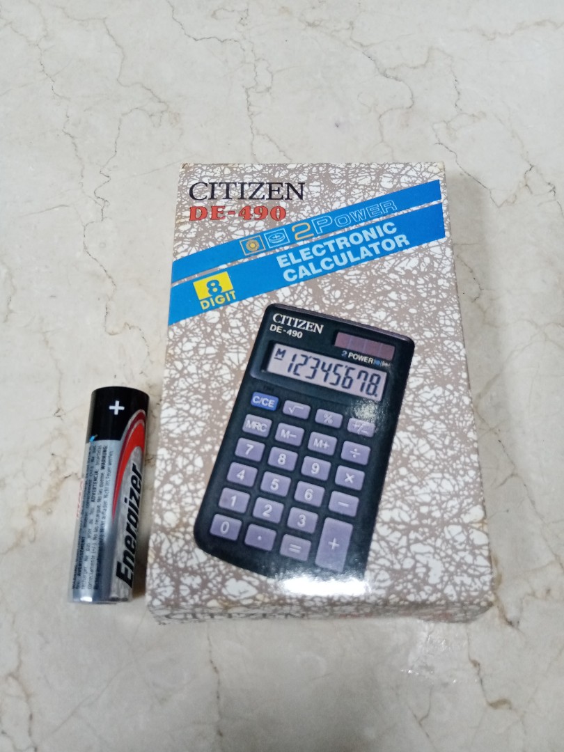 Citizen Calculator, Computers & Tech on Carousell