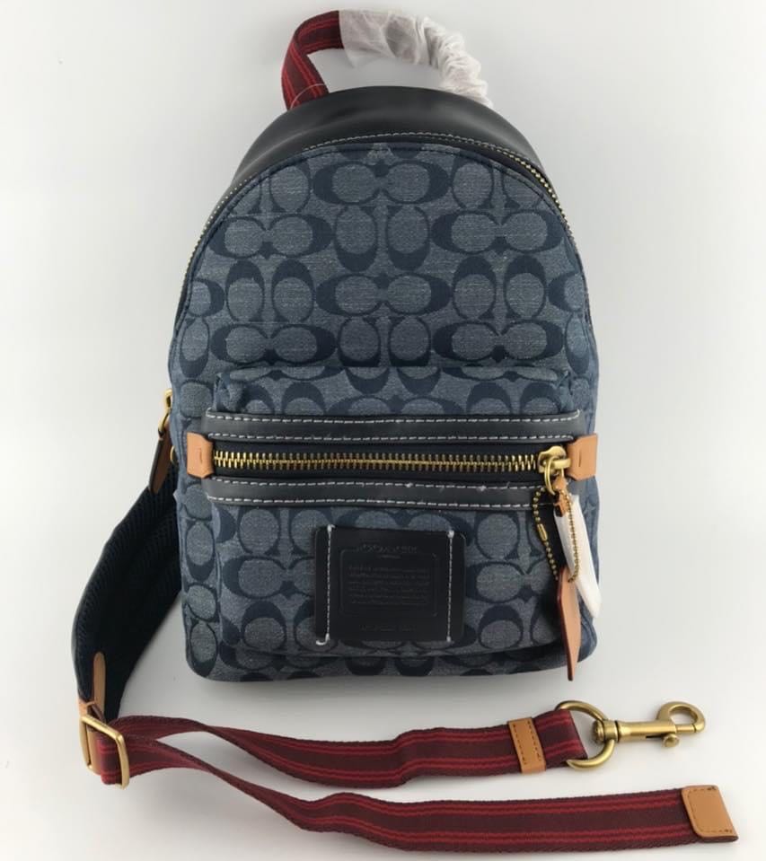 Coach Academy Pack In Signature Canvas, Men's Fashion, Bags, Sling Bags ...