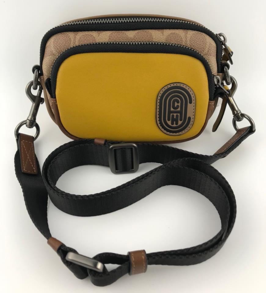 Coach Pacer Convertible Double Pouch in Colorblock Signature Canvas ...