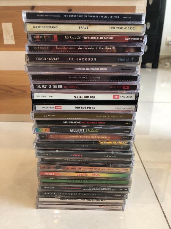 Complete Collection Music CD and DVD's Collection 170+ CDs, Hobbies ...