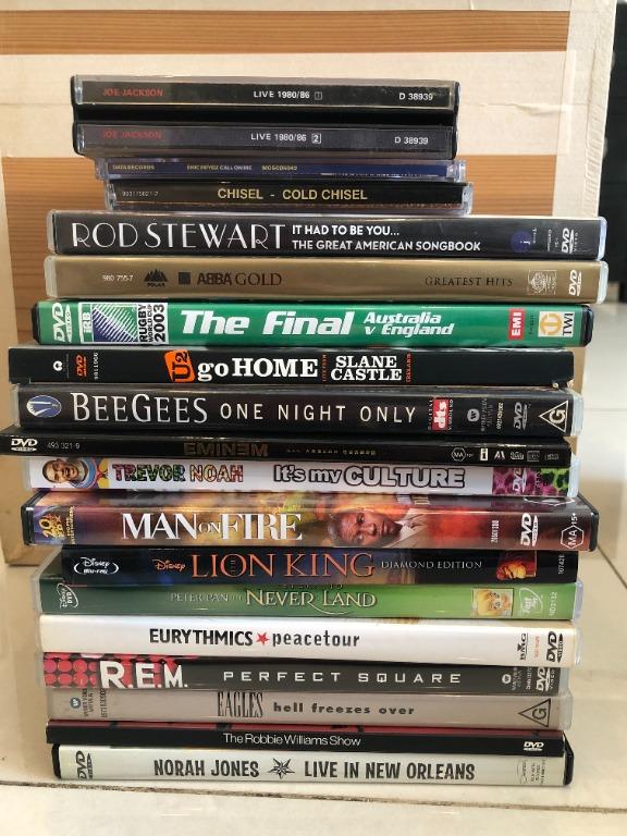 Complete Collection Music CD and DVD's Collection 170+ CDs, Hobbies ...