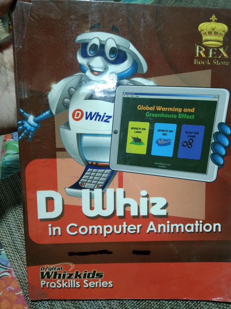 D whiz in computer animation textbook for Gr8, Hobbies & Toys, Books ...