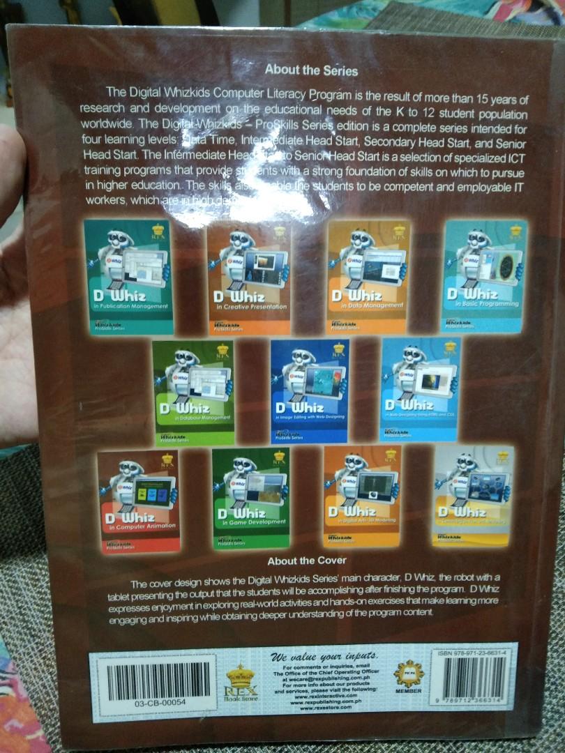 D whiz in computer animation textbook for Gr8, Hobbies & Toys, Books ...
