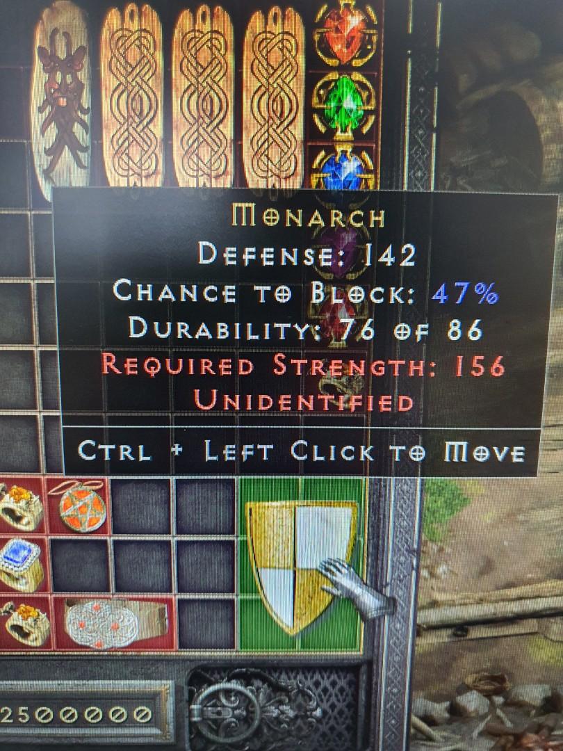 D2R diablo ii 2 resurrected stormshield PC unID, Video Gaming, Gaming ...