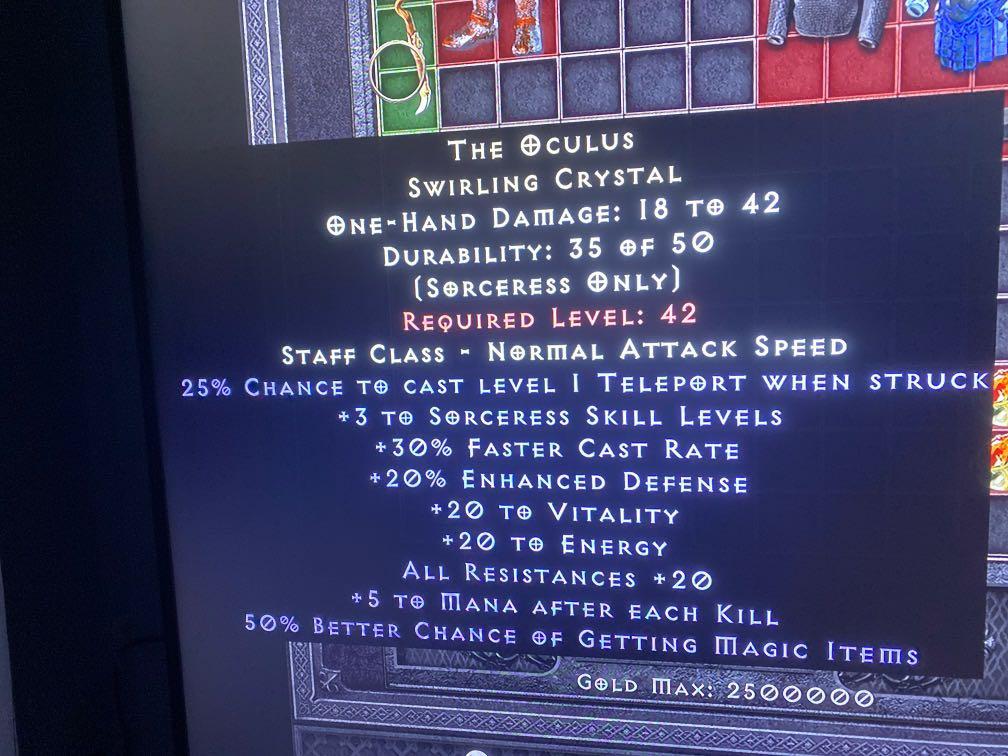 Diablo 2 resurrected - The Oculus (PS5), Video Gaming, Gaming ...